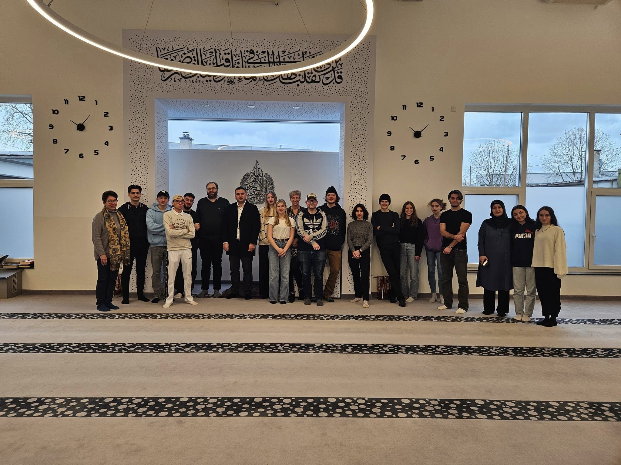 Vizitë në xhaminë Bashkimi - Bashkimi Linz